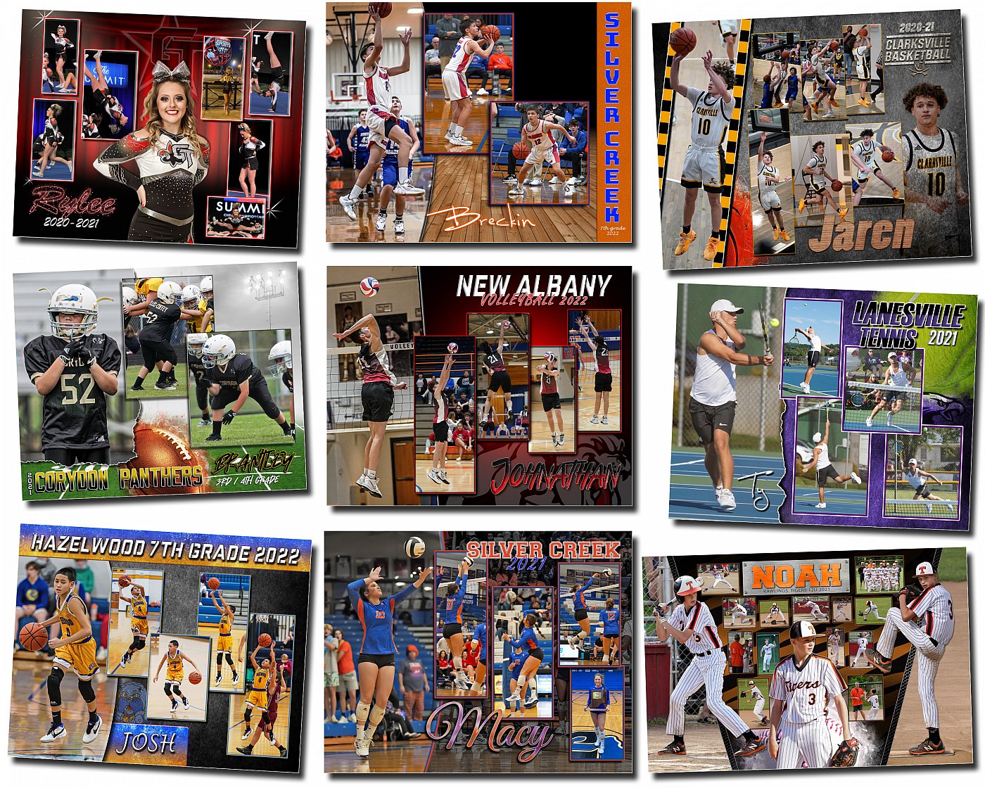 Action pictures + collages - Preorder - Devine Dezines